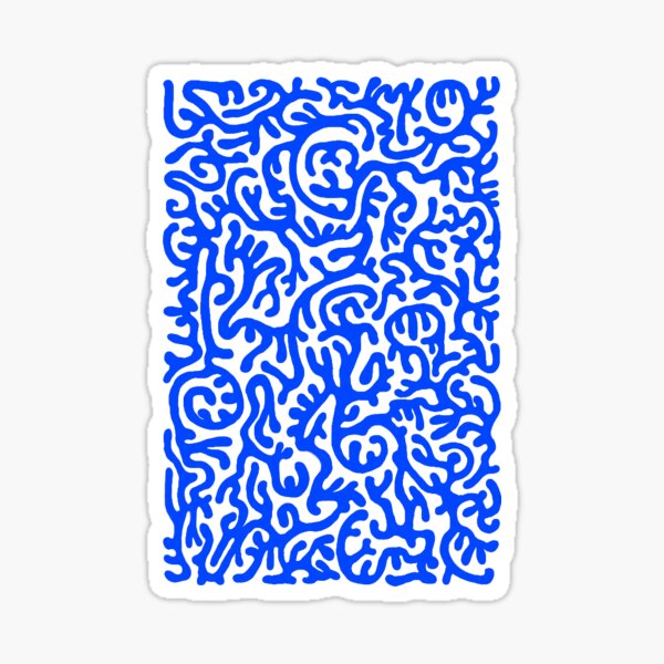 "Brain Coral Sticker" Sticker for Sale by VacaPintada | Redbubble