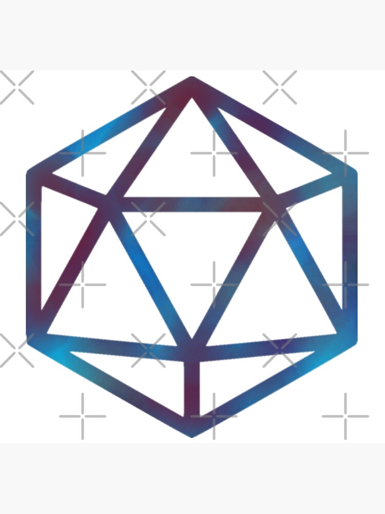 "Blood on the Water D20" Poster for Sale by Dead1bird | Redbubble