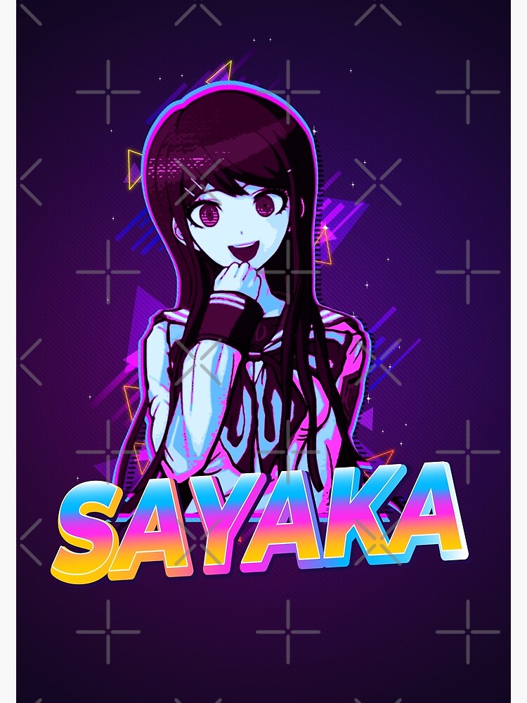 "Sayaka Maizono | Danganronpa 1" Poster for Sale by GNUAnime | Redbubble