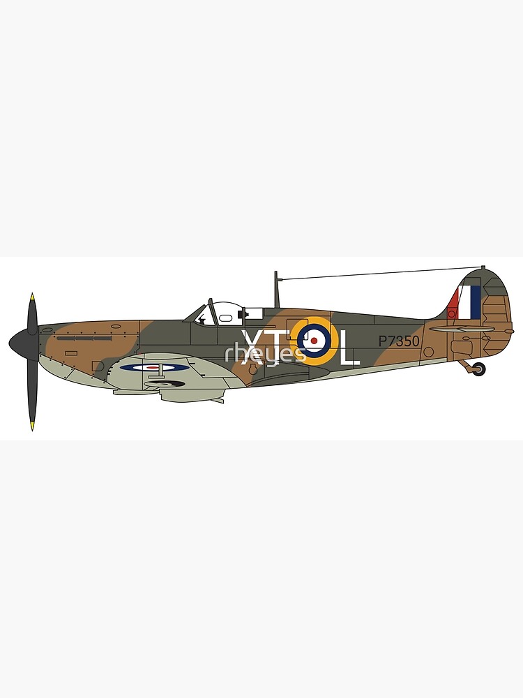 "Supermarine Spitfire Mk.II " Art Print for Sale by rheyes | Redbubble