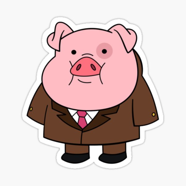 "waddles" Sticker by Bensaltana | Redbubble
