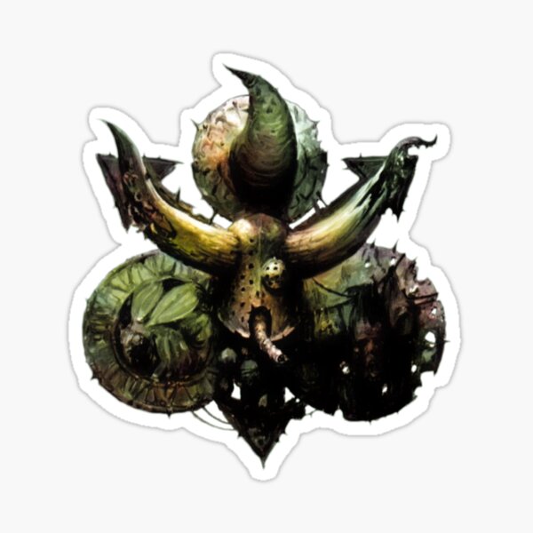 "Mark of Nurgle" Sticker for Sale by bossyogle | Redbubble