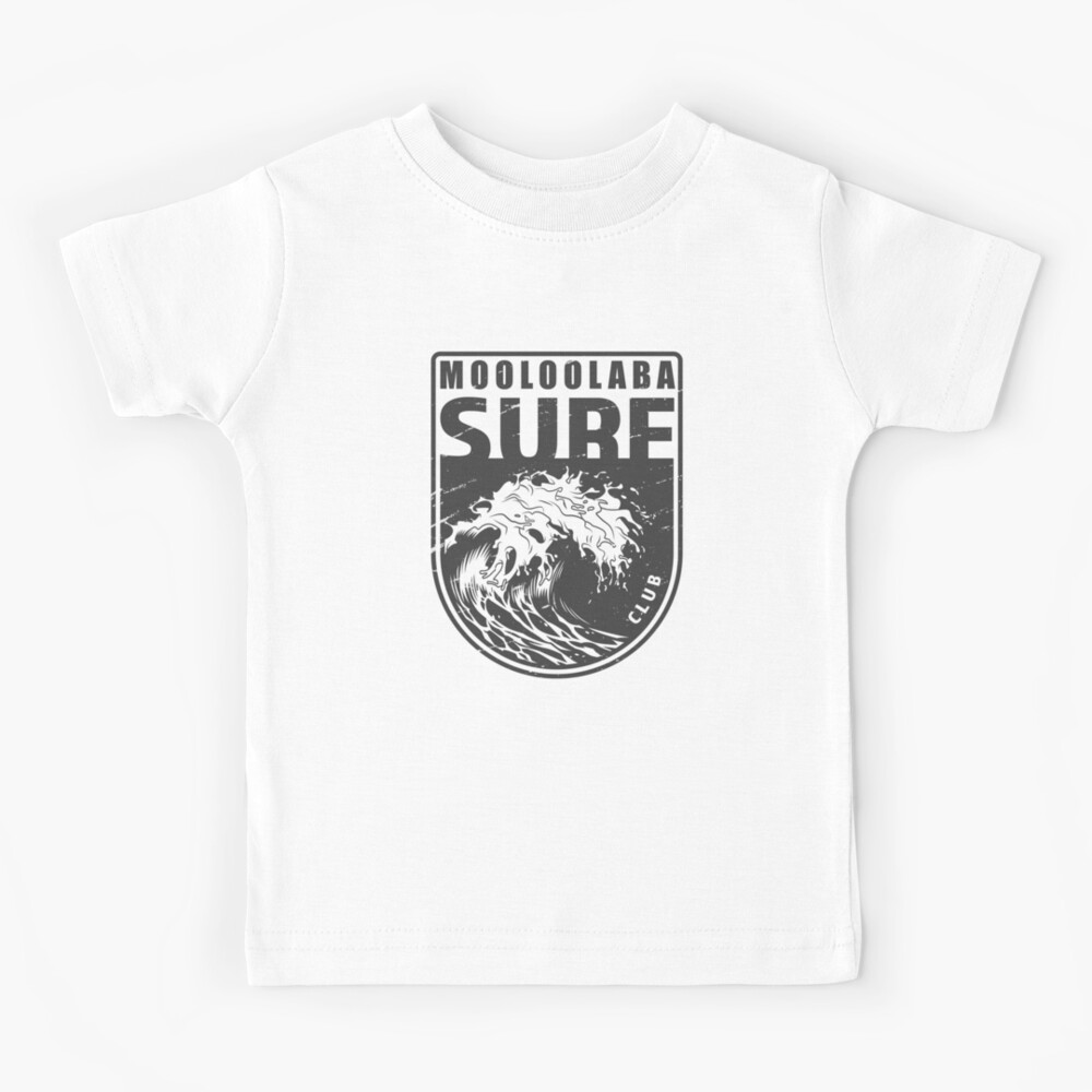 "Mooloolaba Beach Surf Club Australia Emblem" Kids T-Shirt by ...