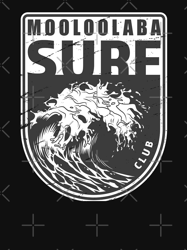 "Mooloolaba Beach Surf Club Australia Emblem" T-shirt for Sale by ...
