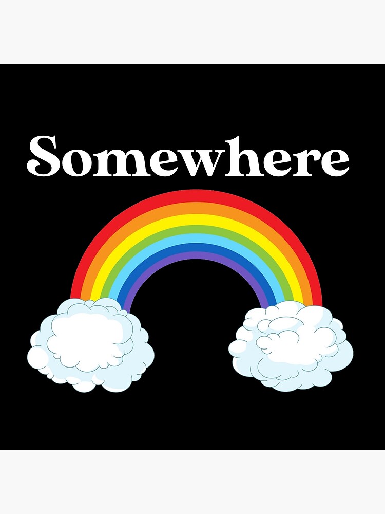 "Somewhere Over the Rainbow Rebus Puzzle" Poster for Sale by ...
