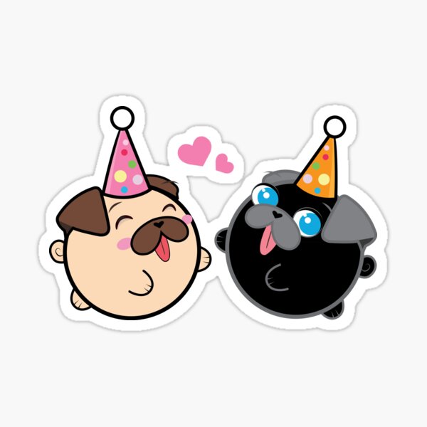 "Poopy & Doopy - Happy Birthday" Sticker by poopy-and-doopy | Redbubble