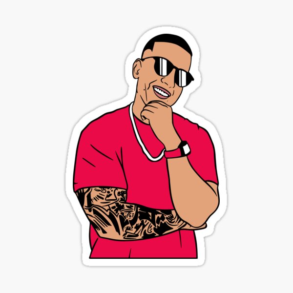 "Daddy Yankee" Sticker for Sale by arteesarts | Redbubble