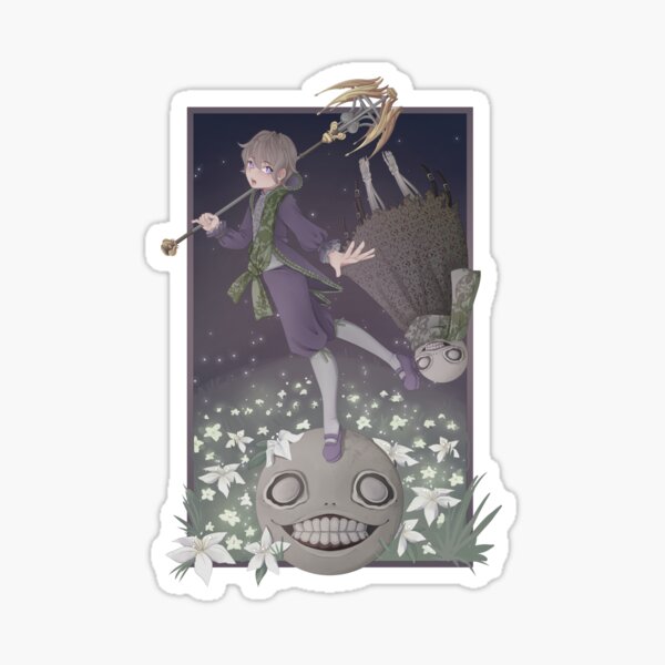 "Nier Replicant - Emil" Sticker by DITZYDEVIL | Redbubble
