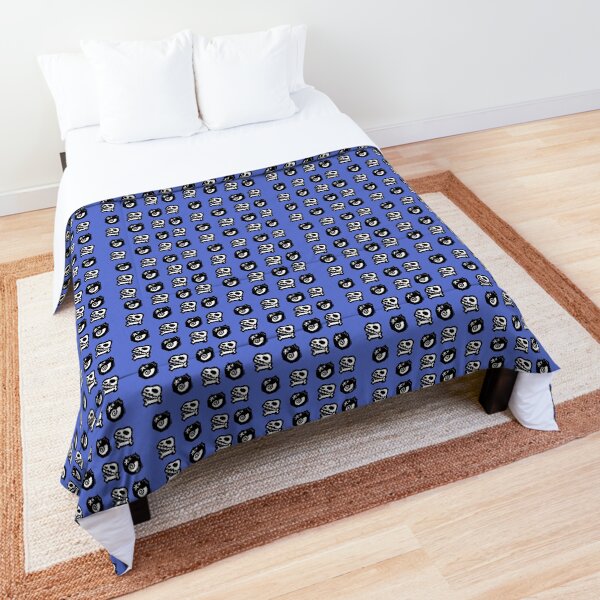 "AC Fossils (blue)" Comforter for Sale by Anobledesigner | Redbubble