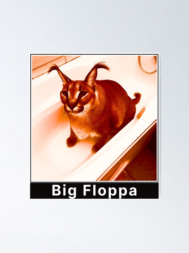"Big Floppa - floppa lovers" Poster for Sale by kyrosss | Redbubble