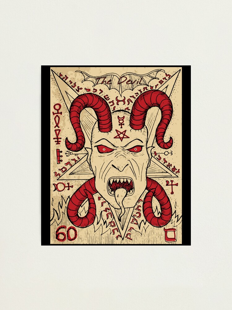 Lámina fotográfica «Lucifer satánico satanista satanás» de ...