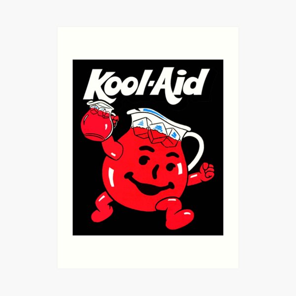 Lámina artística «KOOL-AID HOMBRE 80S CLÁSICOS DIBUJOS ANIMADOS» de ...