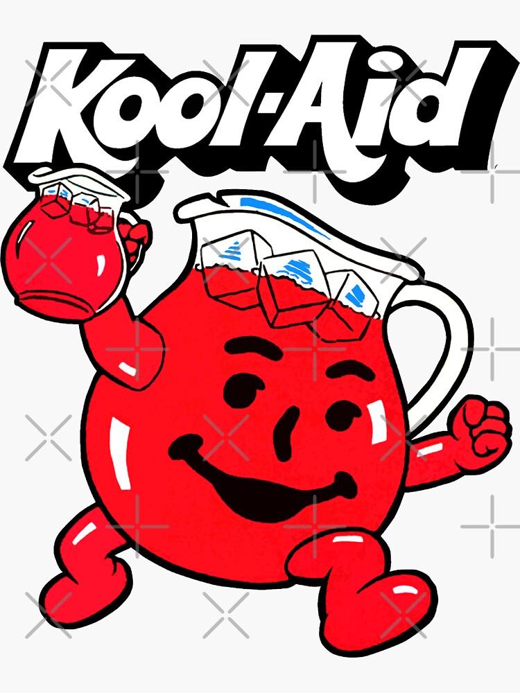 Pegatina «KOOL-AID HOMBRE 80S CLÁSICOS DIBUJOS ANIMADOS» de mimicool317 ...