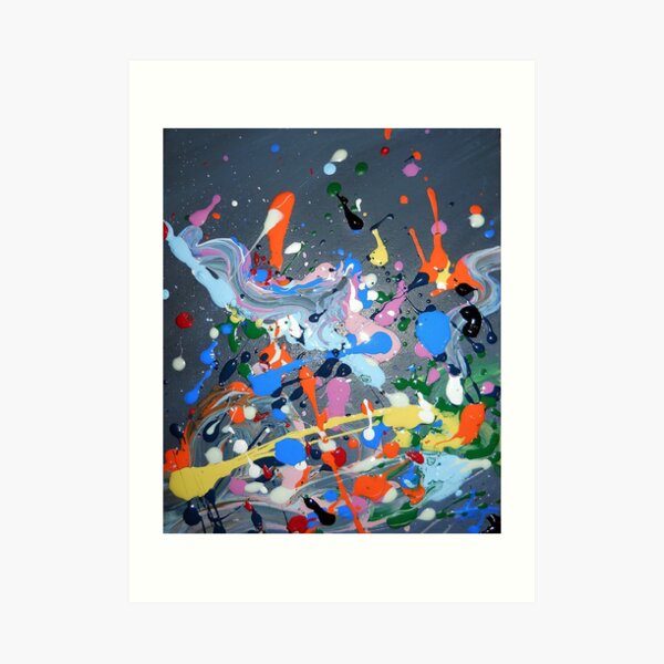 "Jackson pollock" Kunstdruck von Whatsbeau | Redbubble