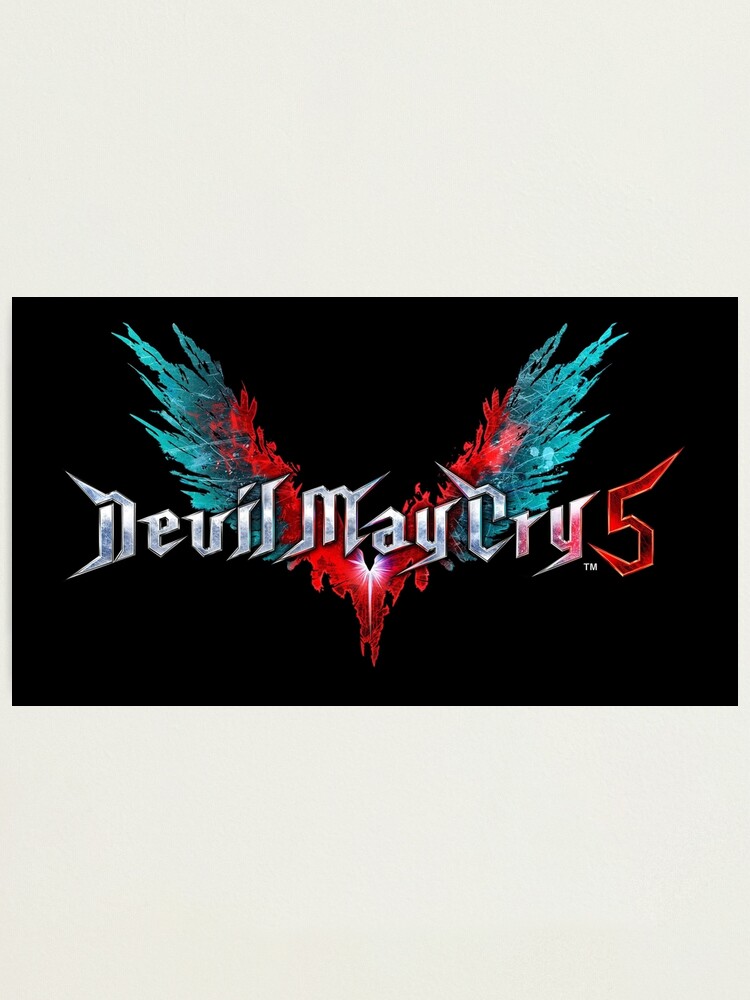 "Devil May Cry 5 Logo wallpaper" Photographic Print for Sale by ...