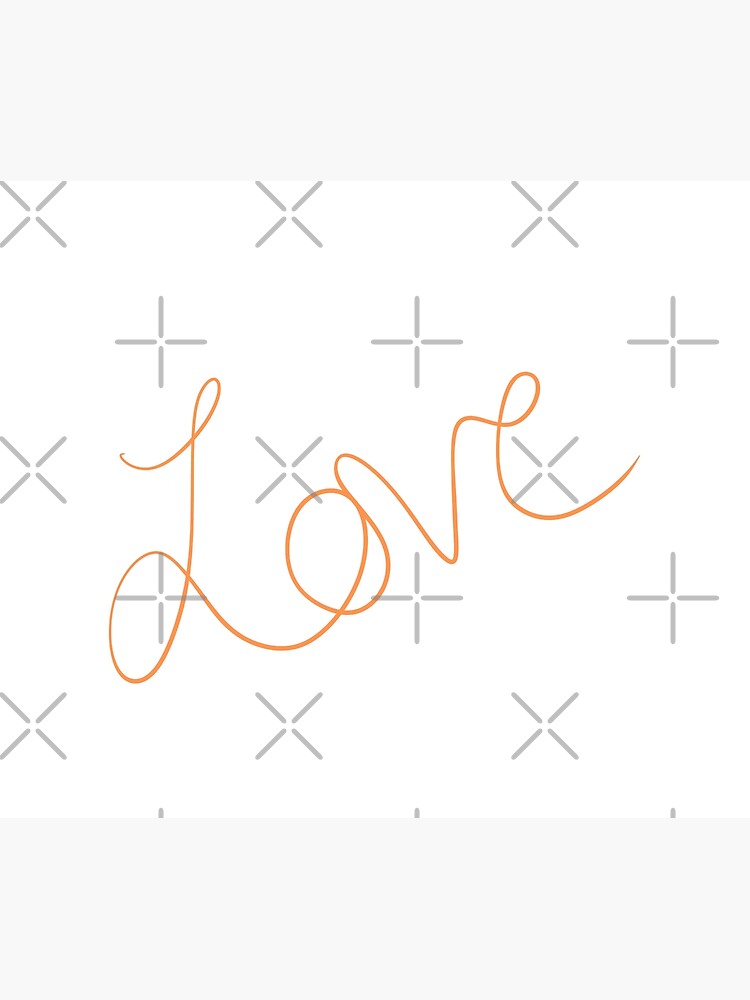 "Cursive Love/Amore Corsivo" Poster by abeink | Redbubble