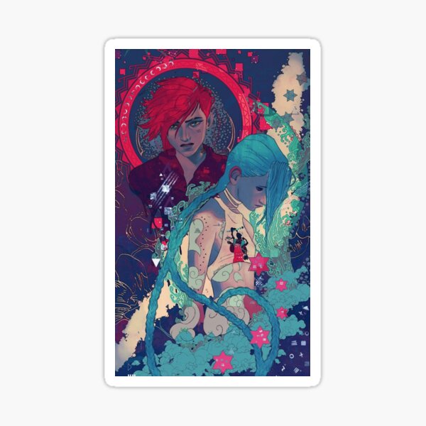 "Jinx and Vi" Sticker by Zwita-Ebaldiya | Redbubble