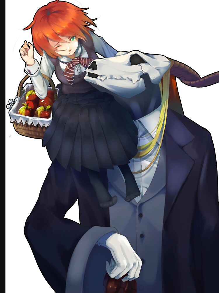 "Elias Ainsworth The Ancient Magus Bride Artistic Drawing" T-shirt by ...