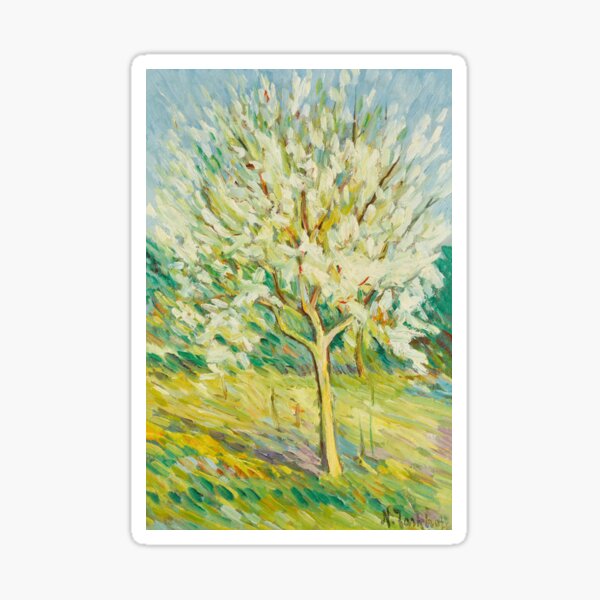 "Tree in Bloom | Nikolai Alexandrovich Tarkhov | Nature Impressionism ...