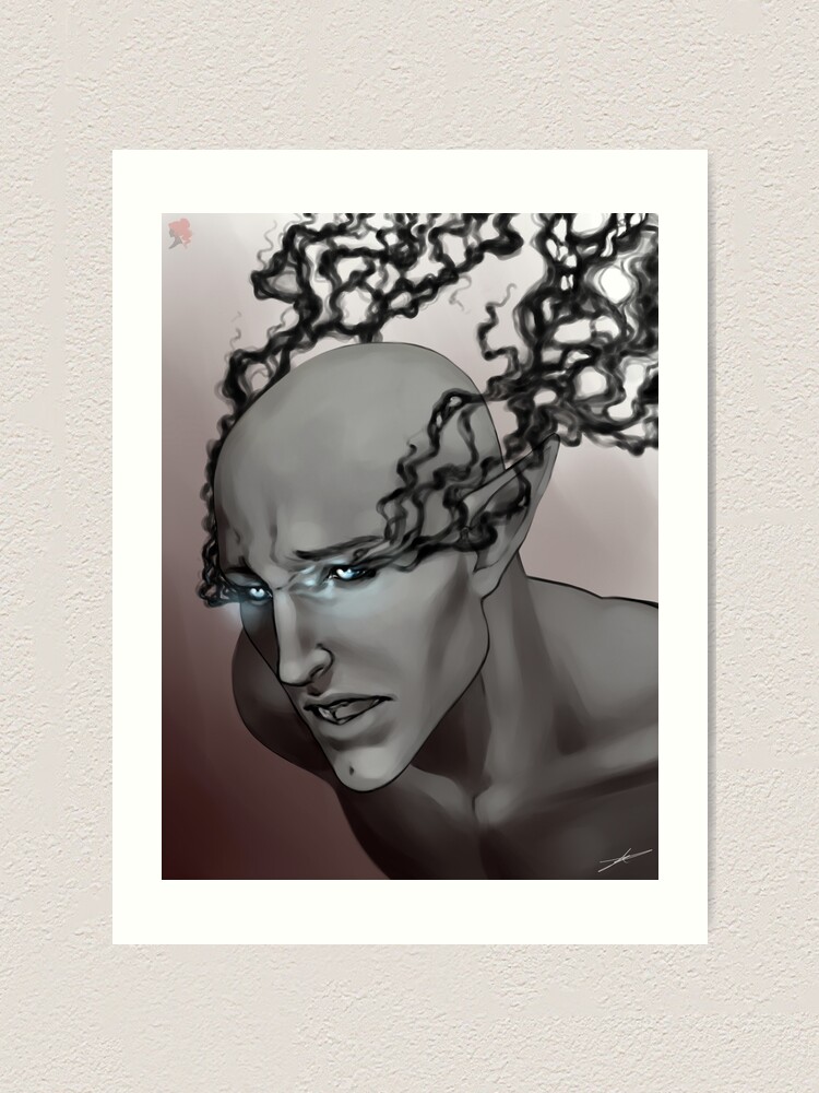 "Solas - Demons" Art Print by Lady-Red | Redbubble
