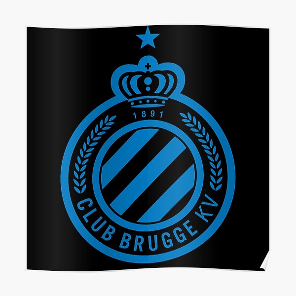"CLUB BRUGGE - LOGO" Poster for Sale by KinaScmidt44 | Redbubble