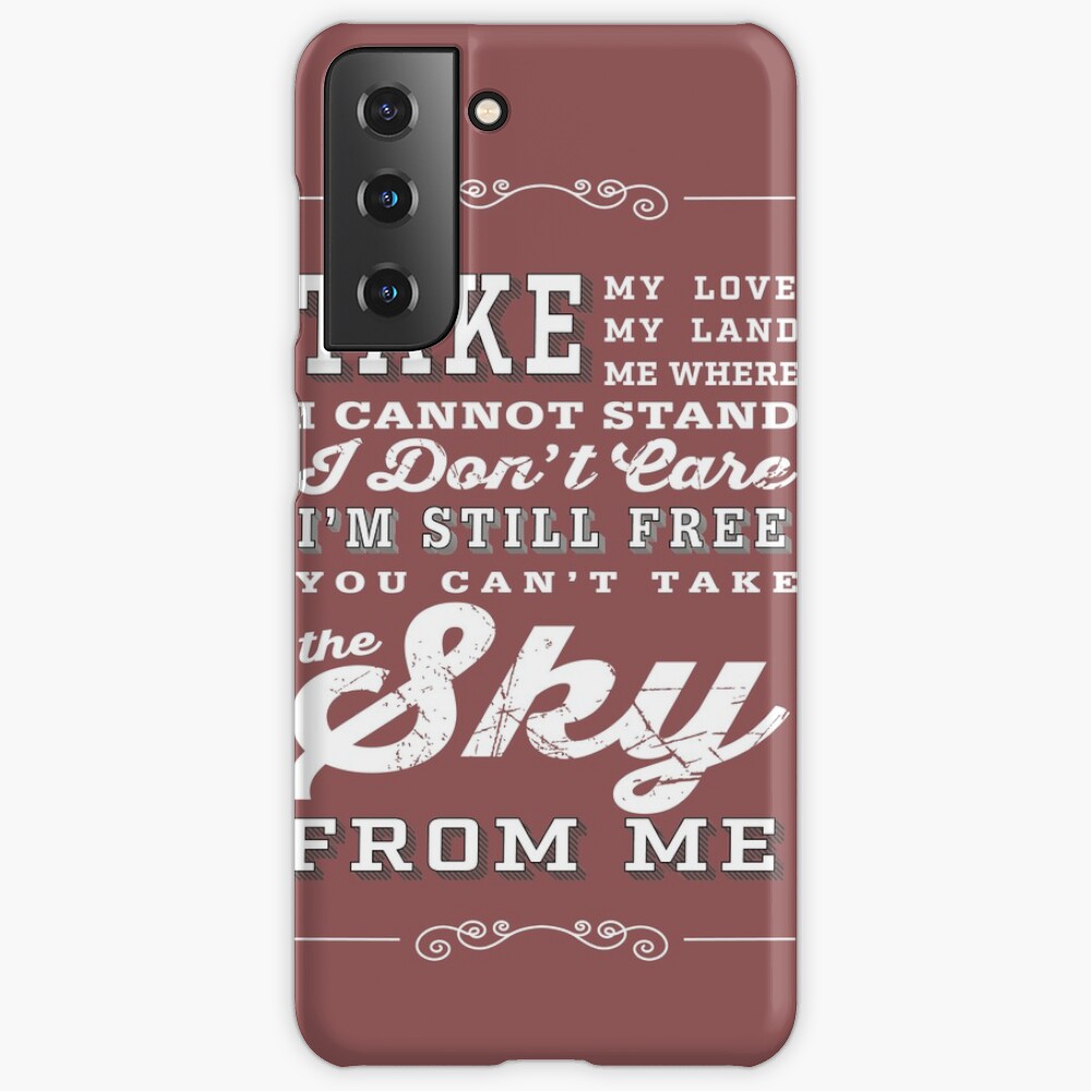 "Firefly Theme Song Lyrics" Samsung Galaxy Phone Case by Honeyglazed ...