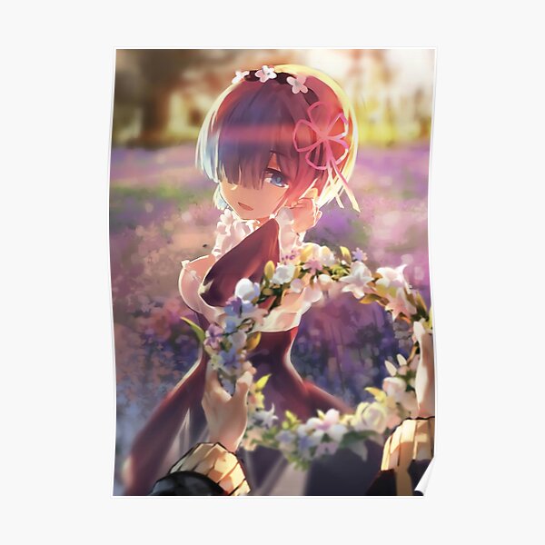 "Rem Re Zero Artwork For Otaku" Poster for Sale by CharlesLevon | Redbubble