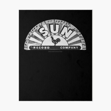 " sun records logo " Art Board Print for Sale by sheliaconley | Redbubble