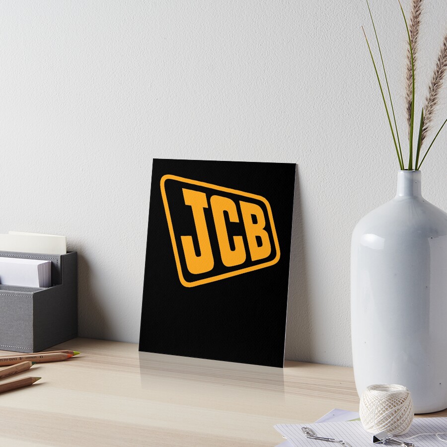" JCB Logo " Art Board Print by sheliaconley | Redbubble