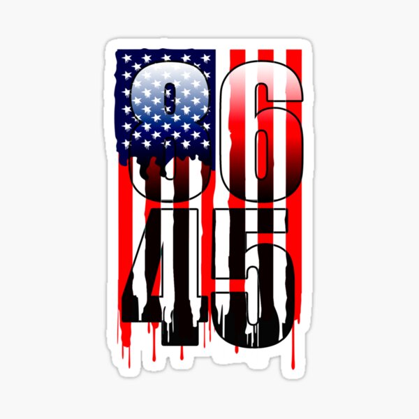 "8645 design " Sticker for Sale by BigGeekTeesJax | Redbubble
