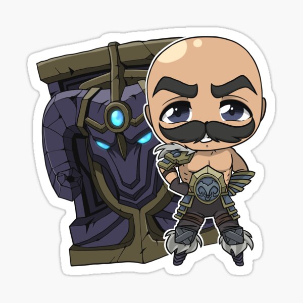 League Of Legends Braum Stickers | Redbubble