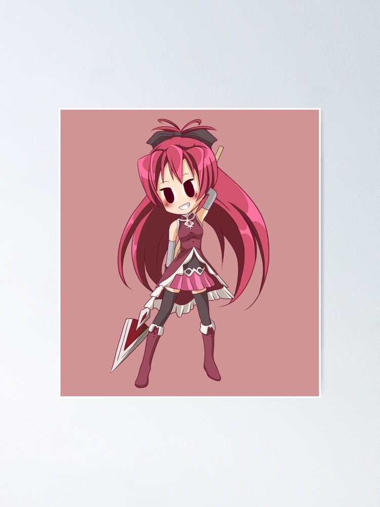 "Chibi Kyoko Sakura" Poster for Sale by ShadowKitten27 | Redbubble