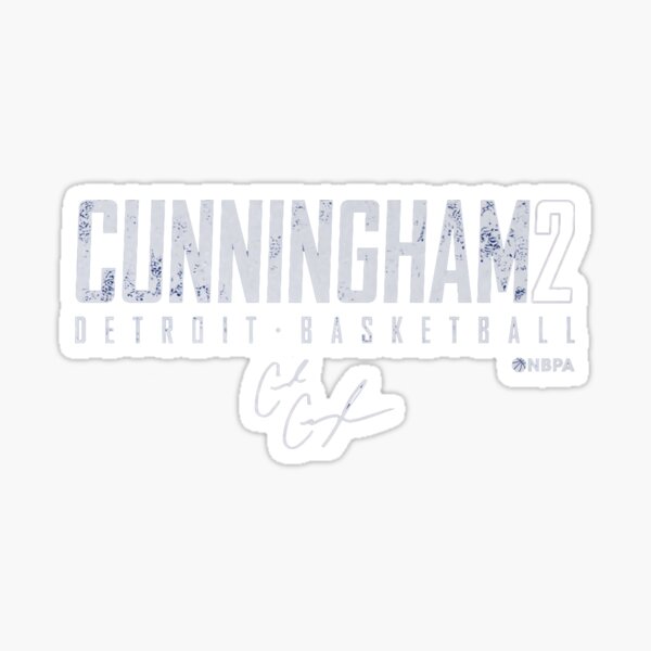 "Cade Cunningham Elite Signatures" Sticker for Sale by richardreesep ...