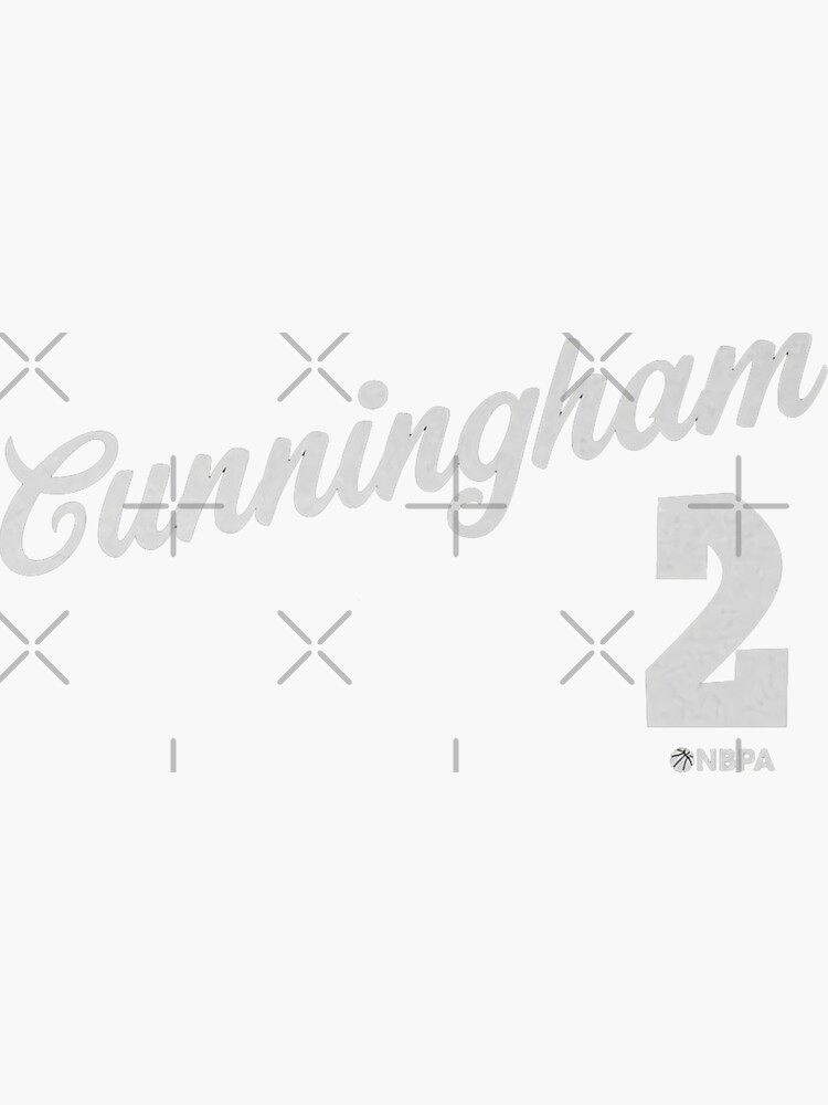 "Cade Cunningham Script" Sticker for Sale by richardreesep | Redbubble