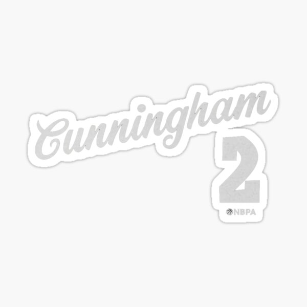 "Cade Cunningham Script" Sticker for Sale by richardreesep | Redbubble