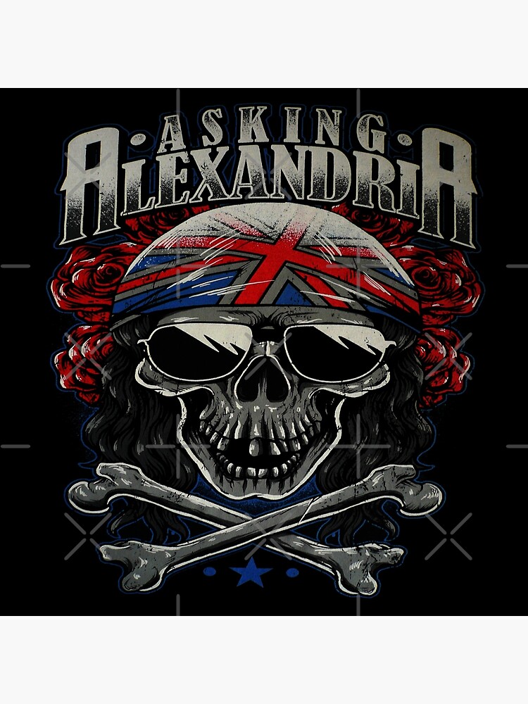 " Asking Alexandria - British rock" Poster for Sale by knapoleone51 ...