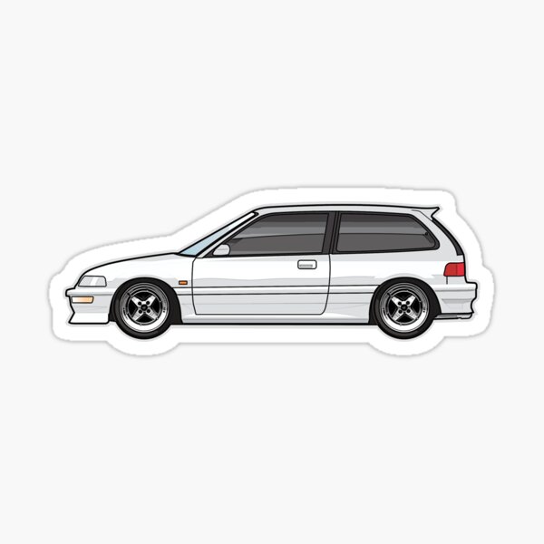 Civic Ef Stickers | Redbubble