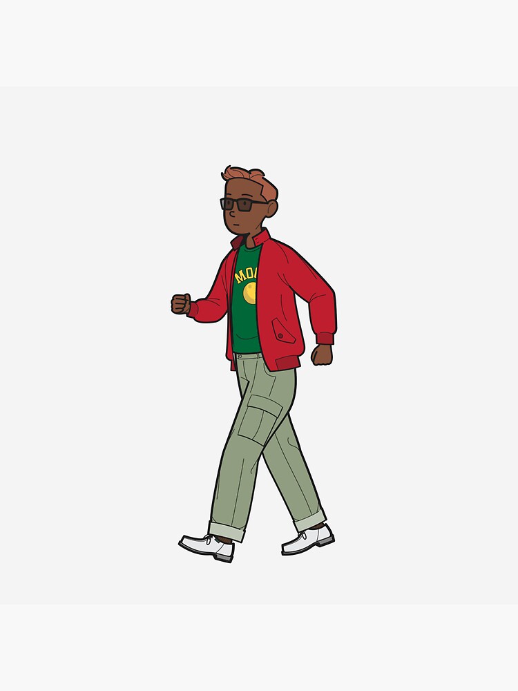 "walker cartoon" Sticker for Sale by DSMM | Redbubble