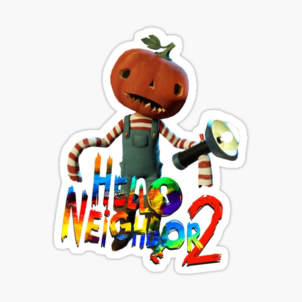 "Explore Hello Neighbor 2" Sticker by ElliOlliBeth | Redbubble