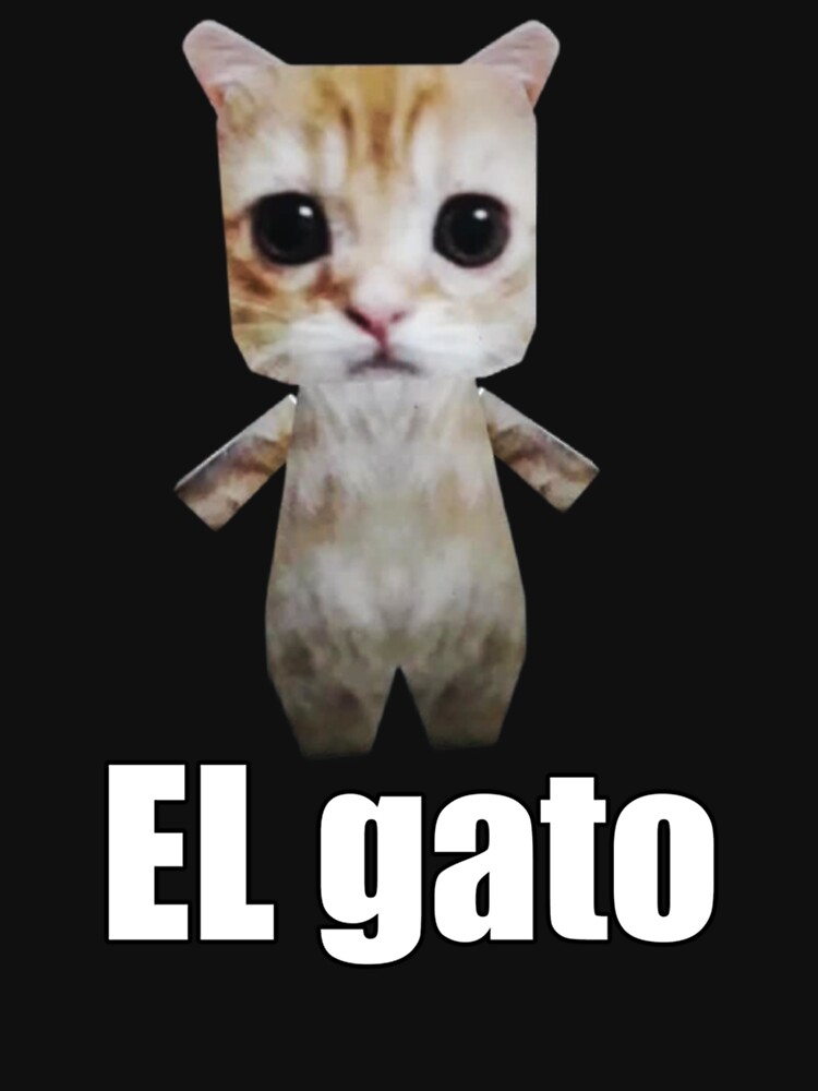 "El gato cat tiktok funny meme " T-shirt for Sale by GabrielSmithhi ...