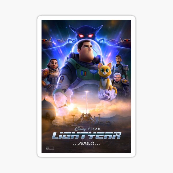 "Lightyear movie " Sticker for Sale by dyrenworne | Redbubble