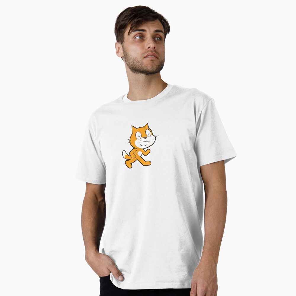 "scratch cat logo" Art Print by yourgeekside | Redbubble