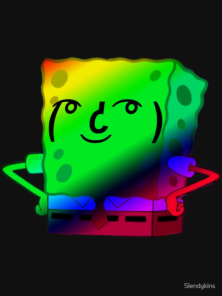 "Spongebob Lenny Face" T-shirt by Slendykins | Redbubble | hipster t ...