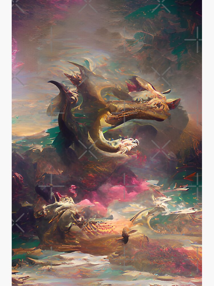 "Ancient Wise Dragon " Sticker for Sale by TAGTrades | Redbubble