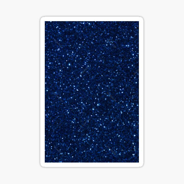 "Dark Blue Faux Glitter " Sticker for Sale by JGVentures | Redbubble