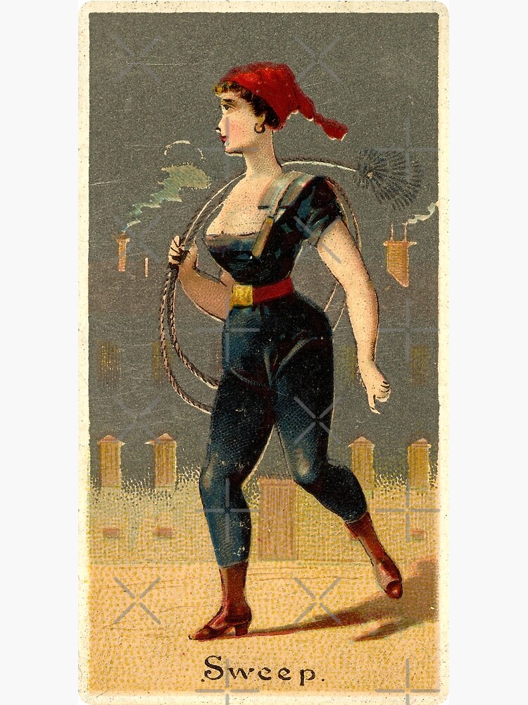 "Sweep - Remastered Vintage Artwork from 1887" Poster for Sale by ...