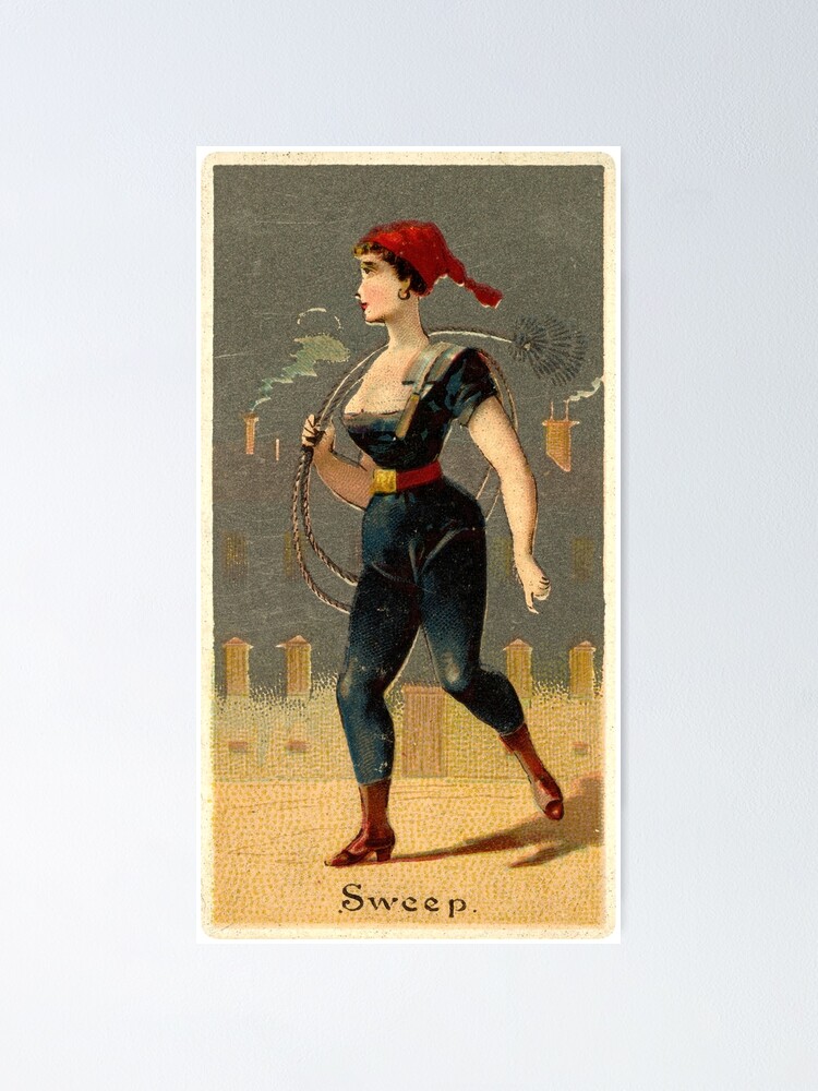 "Sweep - Remastered Vintage Artwork from 1887" Poster for Sale by ...