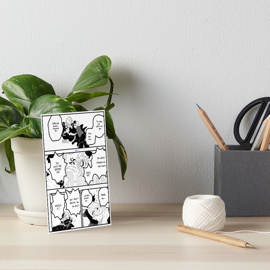 "Shinazugawa Genya Death Panel" Art Board Print by hatefulstarlord ...