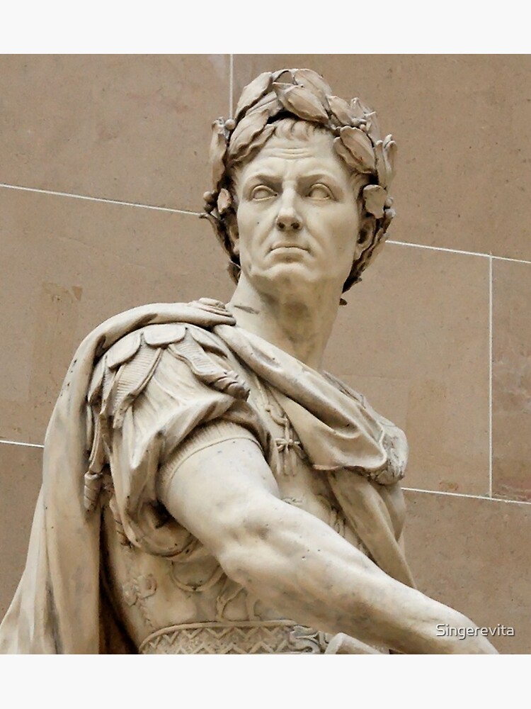 "Julius Caesar " Sticker for Sale by Singerevita | Redbubble