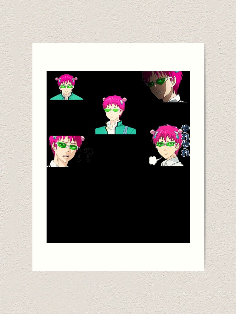 "The Disastrous Life Of Saiki K Disastrous Life of Saiki K" Art Print ...